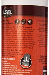 Lexol Leather Cleaner Quick Wipes - 75 Pre-Moistened Towels (3 Packs Containing 25 Each)