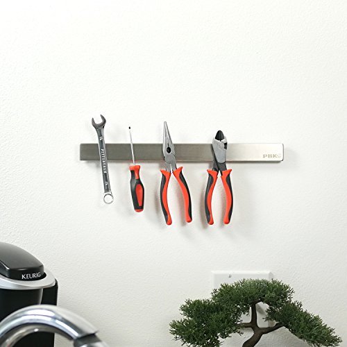 Magnetic Knife Bar 15 Inch, Stainless steel Strong Magnet Knife Holder