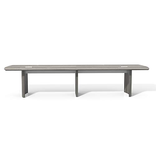 Safco Products Medina Table, 14', Gray Steel