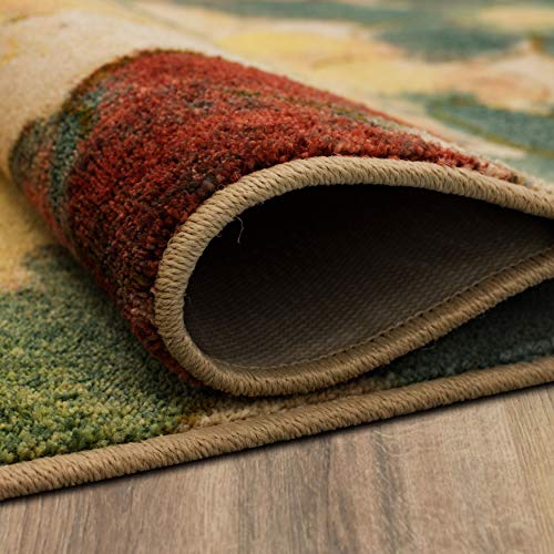 Mohawk Home Wildflower Area Rug, 2 ft x 3 ft 4 in, Light Multi