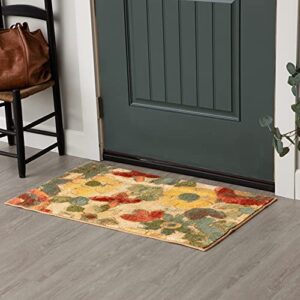 Mohawk Home Wildflower Area Rug, 2 ft x 3 ft 4 in, Light Multi