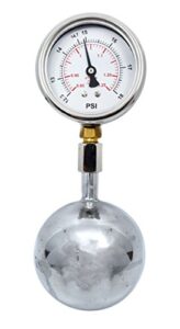 jolly bulb with attached manometer, superior metal - 3.15" diameter bulb - explore relationship between pressure and temperature - eisco labs