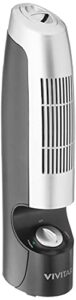 vivitar pa-705 air purifier and ionizer, black