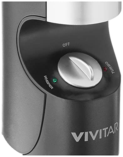 Vivitar PA-705 Air Purifier and Ionizer, Black