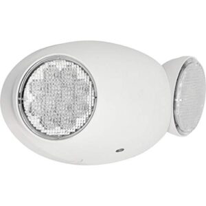 progress commercial pe2eu-30-rc led emergency light, white