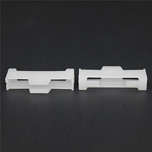 Hobbypark Servo Extension Safety Cable Connector Clips Wire Lead Lock Nylon for RC Models (20-Pack)