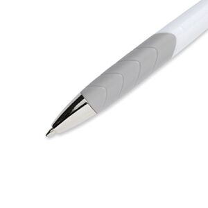 Paper Mate InkJoy 700RT Retractable Ballpoint Pens, Medium Point, White Barrel, Black Ink, 4 Pack (1945911)