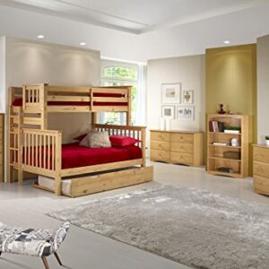 Camaflexi Santa Fe Bunk, Twin over Full, Natural