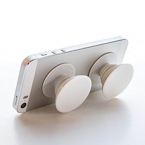 PopSockets: Collapsible Grip & Stand for Phones and Tablets - White Marble