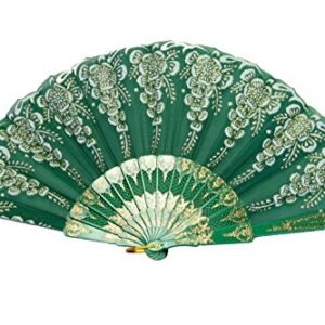 Feng Shui Import Green Hand Fan