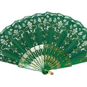 Feng Shui Import Green Hand Fan