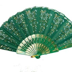 Feng Shui Import Green Hand Fan