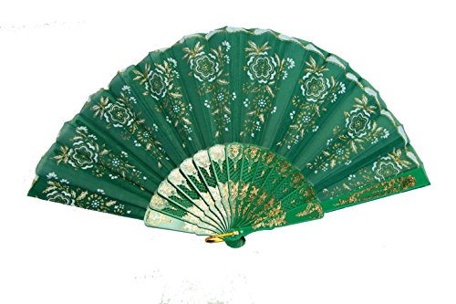 Feng Shui Import Green Hand Fan