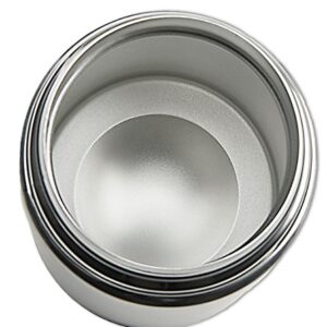 Isosteel Vacuum Food Container, Stainless Steel, Silver, 10 x 15 x 20 cm