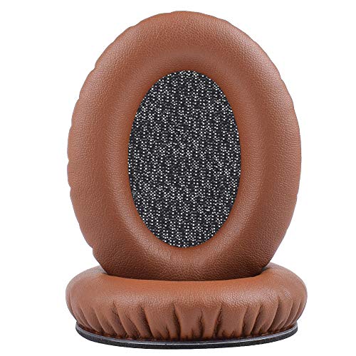 Memory Foam Earpads Ear Cushions Kit for Bose QuietComfort 2 / QuietComfort 15 / QC2 / QC15 / QC25 / QC35 / Ae2 / Ae2i / Ae2w Headphones (Brown)