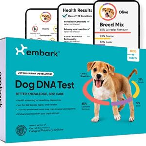 Embark | Dog DNA Test | Breed & Health Kit | Breed Identification & Canine Genetic Health Screening