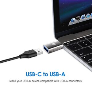 Rankie 2-Pack USB C 3.0 Adapter Hi-Speed USB Type C to USB Type A