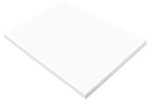 prang (formerly sunworks) construction paper, bright white, 18" x 24", 100 sheets