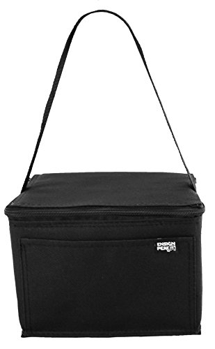 Ensign Peak Basic 6-can Insulated Cooler (Black)