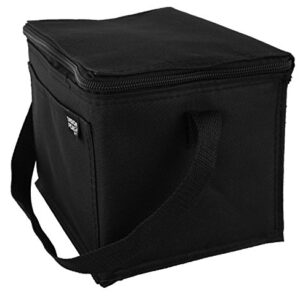 Ensign Peak Basic 6-can Insulated Cooler (Black)