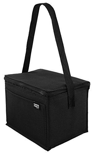 Ensign Peak Basic 6-can Insulated Cooler (Black)