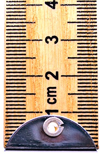 Double Sided Meter Stick - Hardwood Metric Meter Stick, Horizontal Reading & Protective Metal Ends - Eisco Labs