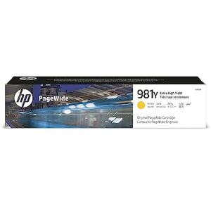 HP 981Y | PageWide-Cartridge Extra High Yield | Yellow | L0R15A