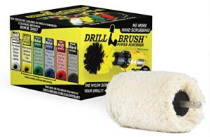 drill brush - soft - cotton - cone - buffer polisher - car buffer - buffing wheel - polisher - metal - chrome - stainless steel - aluminum - titanium - glass - wood - buffer - wheels - rims - engine