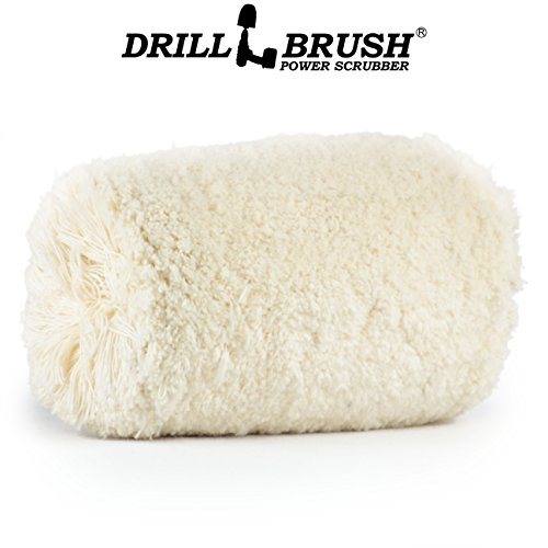 Drill Brush - Soft - Cotton - Cone - Buffer Polisher - Car Buffer - Buffing Wheel - Polisher - Metal - Chrome - Stainless Steel - Aluminum - Titanium - Glass - Wood - Buffer - Wheels - Rims - Engine