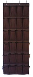 roomganize large shoe organizer, sneaker rack, for men's big shoes (bison brown)