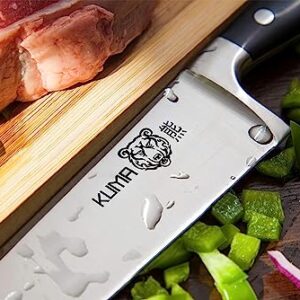 KUMA Multipurpose Chef Knife - 8 Inch Professional Sharp knife - Kitchen knife For Cutting, Chopping and Dicing With Incomparable Ergonomic Grip