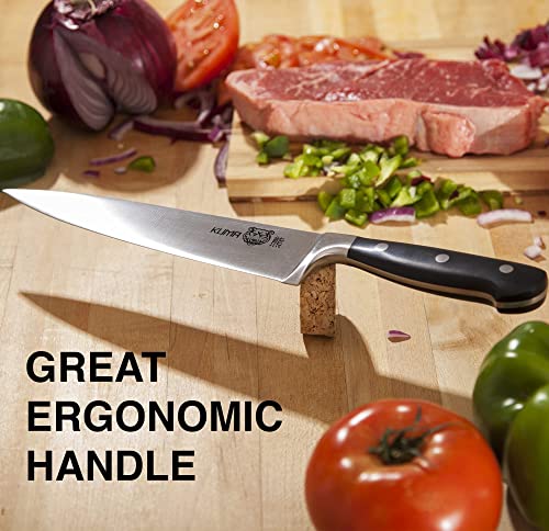 KUMA Multipurpose Chef Knife - 8 Inch Professional Sharp knife - Kitchen knife For Cutting, Chopping and Dicing With Incomparable Ergonomic Grip