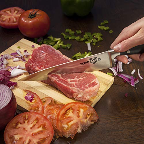 KUMA Multipurpose Chef Knife - 8 Inch Professional Sharp knife - Kitchen knife For Cutting, Chopping and Dicing With Incomparable Ergonomic Grip