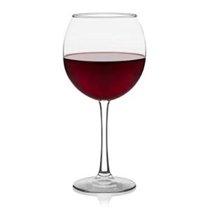 libbey vina red wine glasses, set of 6