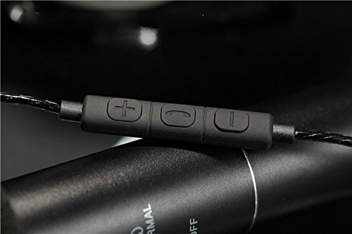 Sqrmekoko OFC Upgrade Audio Cable Cord with Volume Control and Mic Function for Sennheiser IE8, IE80, IE8i Earphone