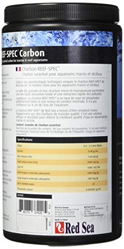 Reef Red Sea Spec Carbon - Aquarium Filter Media (2000 Ml/ 64 Oz), Black (37420)