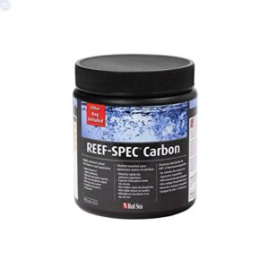 reef-spec red sea carbon - aquarium filter media (500 ml / 16.9 oz)