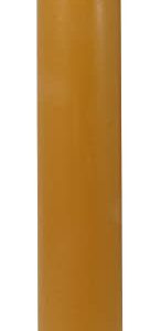 Beeswax Candle Works, 8.5 x 1.5-Inch Pillar, 35-Hour, 100% USA Beeswax