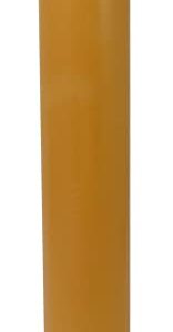 Beeswax Candle Works, 8.5 x 1.5-Inch Pillar, 35-Hour, 100% USA Beeswax