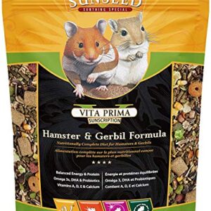 (3 Pack) Vitakraft Vita Prima Hamster and Gerbil Formula - 6 Pounds Total