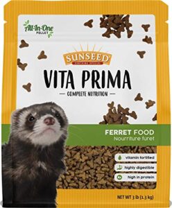 sunseed sunscription vita prima ferret formula, 3-pound bag (3 pack)