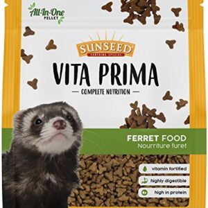 Sunseed Sunscription Vita Prima Ferret Formula, 3-Pound Bag (3 Pack)