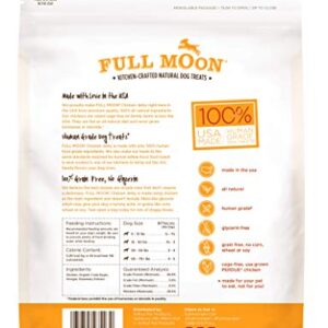 Full Moon Chicken Jerky Healthy All Natural Dog Treats Human Grade Made in USA Grain Free 24 oz