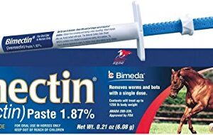 Bimectin Ivermectin Paste Horse Wormer (1.87 Ivermectin) - 12 DOSES