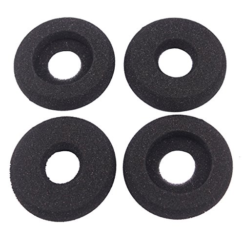 Bingle Ear Cushions Foam Doughnut Replacement for Plantronics Supra Plus Encore and Most Standard Size Office Telephone Headsets H251 H251N H261 H261N H351 H351N H361 H361N (4 Pack) (BEC-DN4)