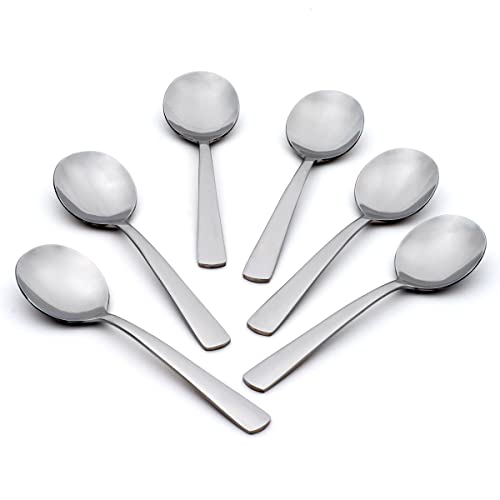 Oneida Aptitude Soup Spoons - Set Of 6