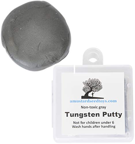 A Mustard Seed Toys Tungsten Putty Pine Derby Weight - 2 Ounces of Sticky Tungsten Putty, Easily Adjust Weights on Your Pinewood Car and Apply The Perfect Weight for Fly Fishing