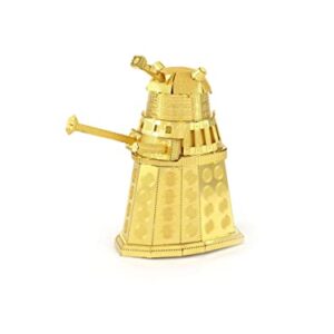 Metal Earth Doctor Who Dalek Gold 3D Metal Model Kit Fascinations