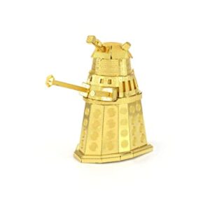 Metal Earth Doctor Who Dalek Gold 3D Metal Model Kit Fascinations