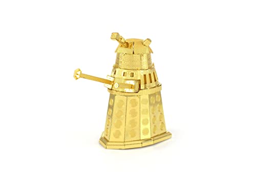 Metal Earth Doctor Who Dalek Gold 3D Metal Model Kit Fascinations